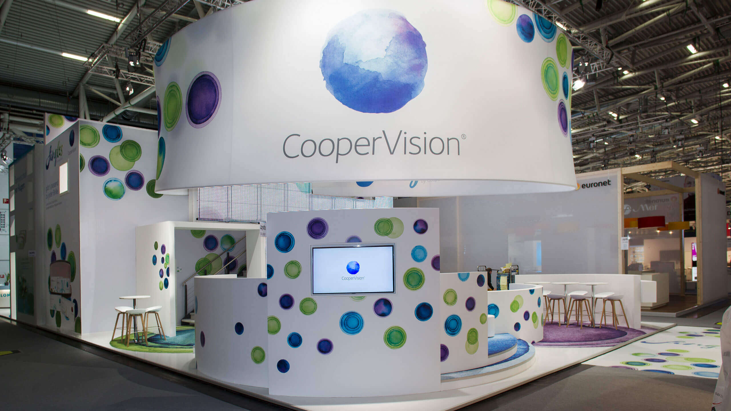 Stand construction & planning Opti Munich - ROC DESIGN